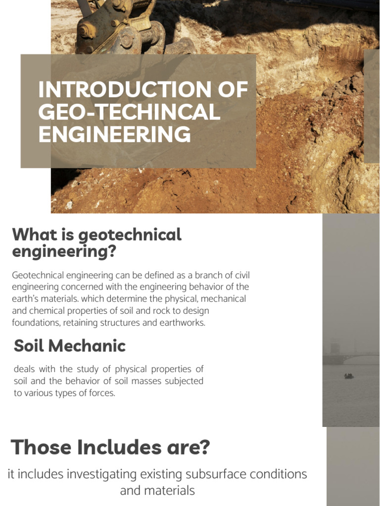 Geotechnical | PDF | Geotechnical Engineering | Dam