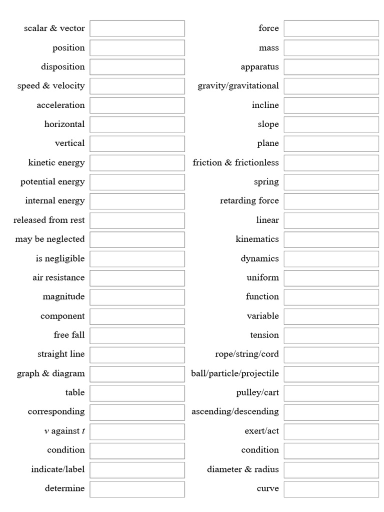 AP Physics 1 - Tutorial 1 - Kinematics | PDF