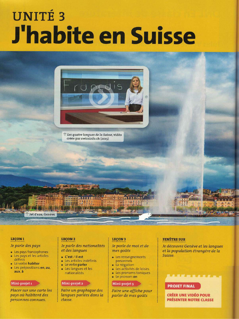 A La Une 1 Livre de L Eleve | PDF