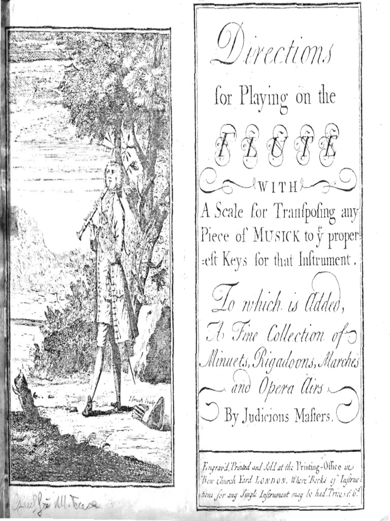 Musica - Flauto Dolce - (Sheet Music - Recorder Score) Directions For ...