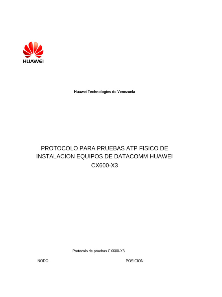 ATP FISICO CANTV CX600-X3 | PDF | Ingeniería Informática | Informática