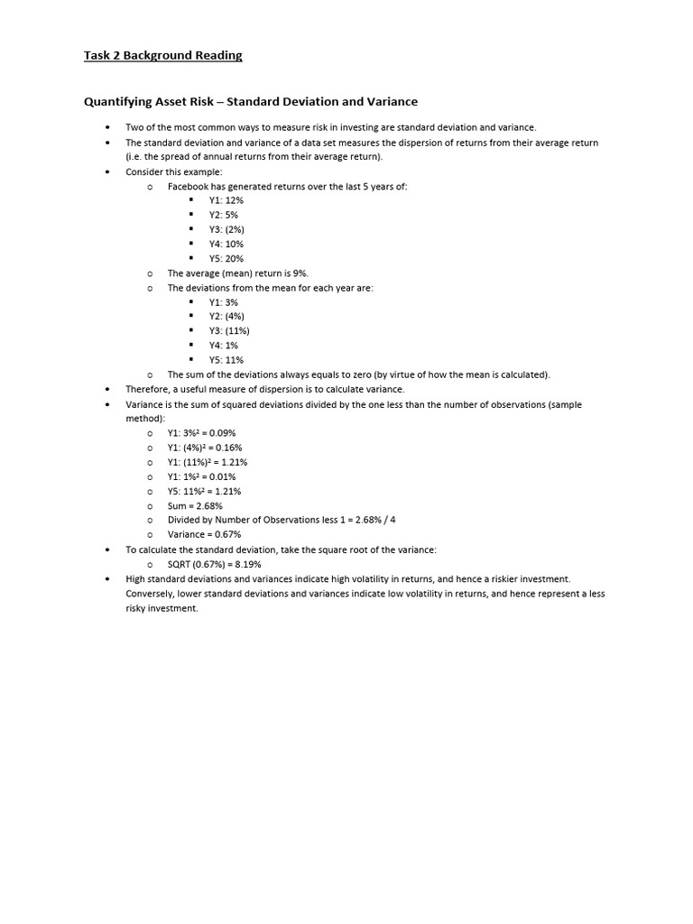 Task 2 Background Reading | PDF