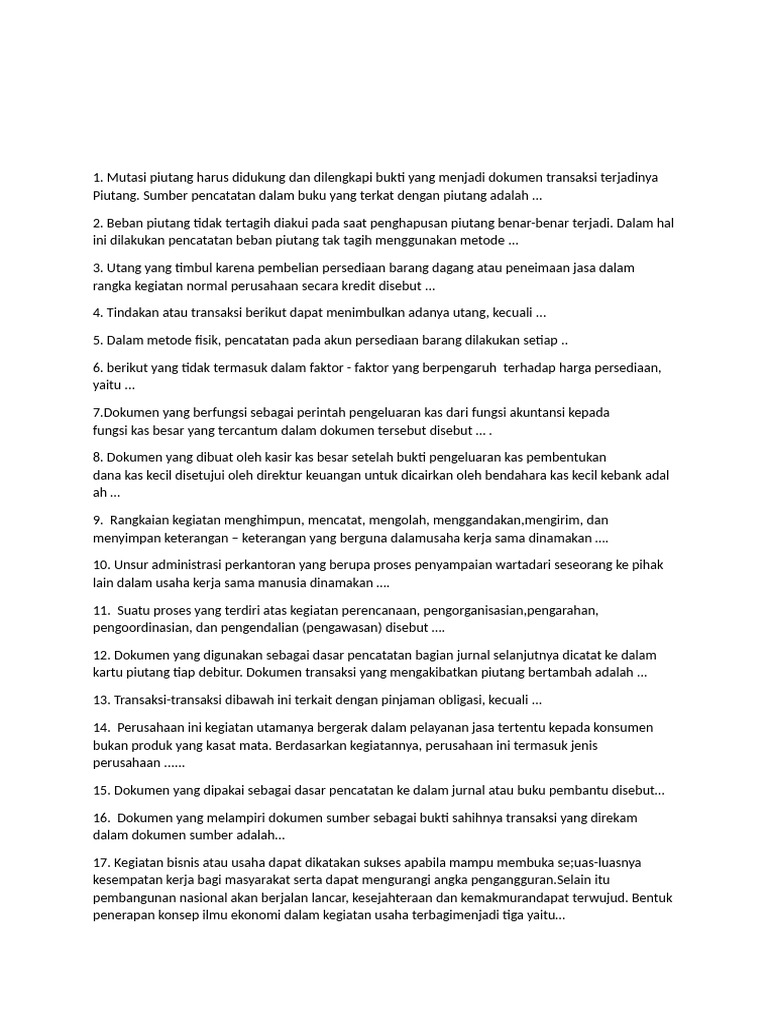 Konsentrasi Keahlian | PDF