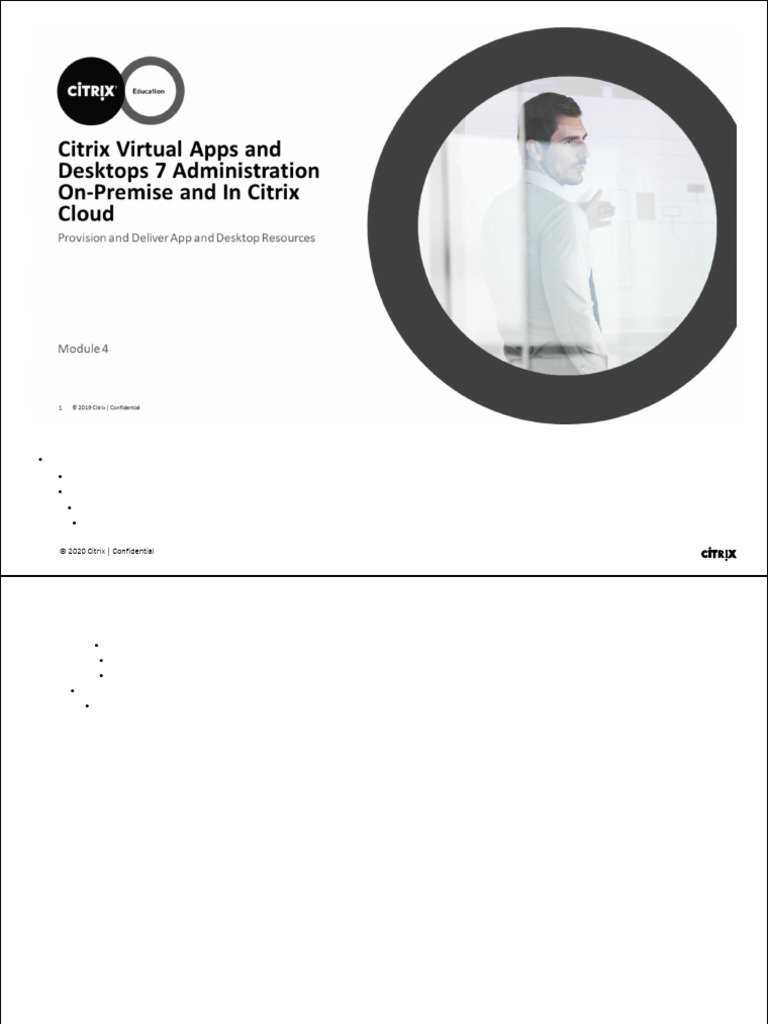 CWS-215-2I - 04 - Provision and Deliver - v2.10 | PDF | Citrix Systems ...