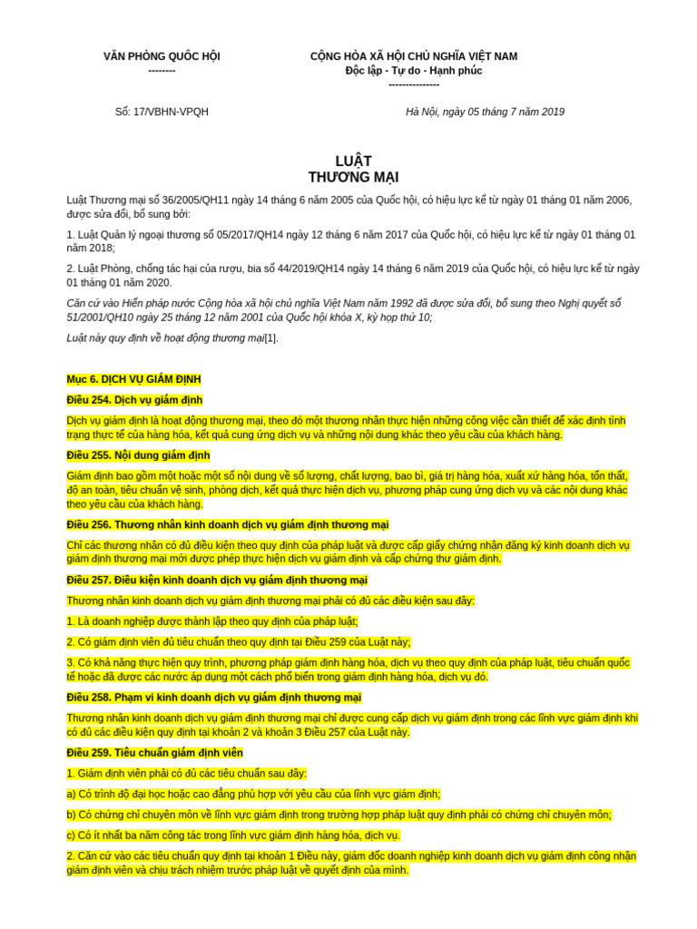 Luat Thuong Mai | PDF