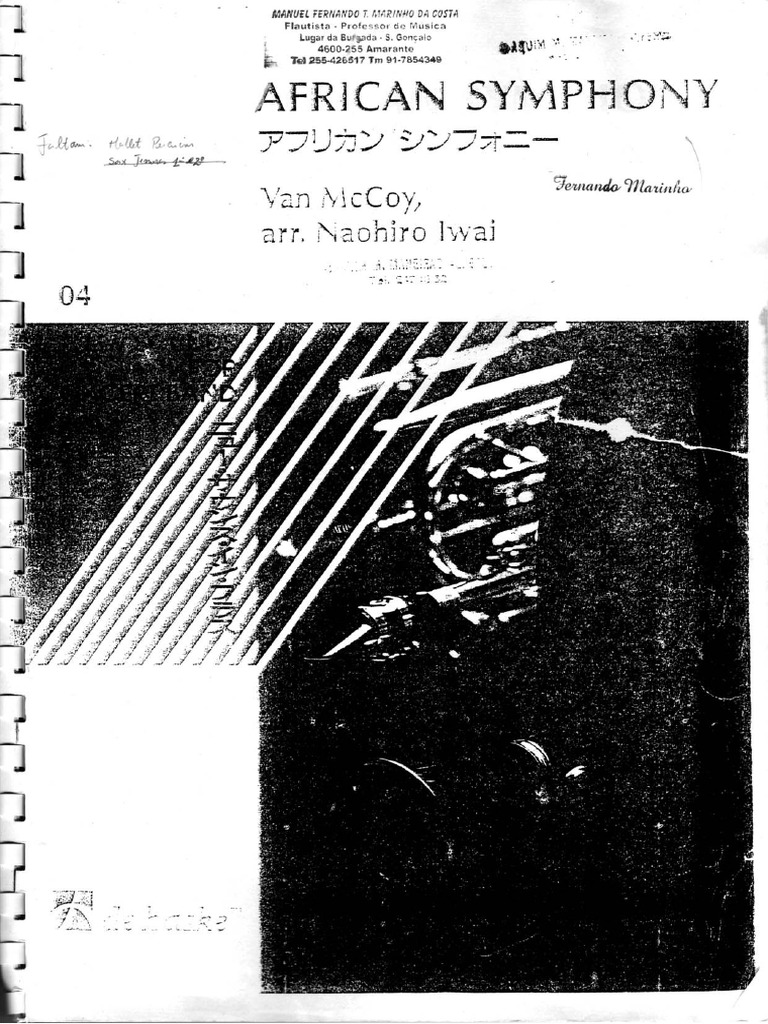 African Symphony (Van McCoy Arr Naohiro Iwai) All in ONE | PDF