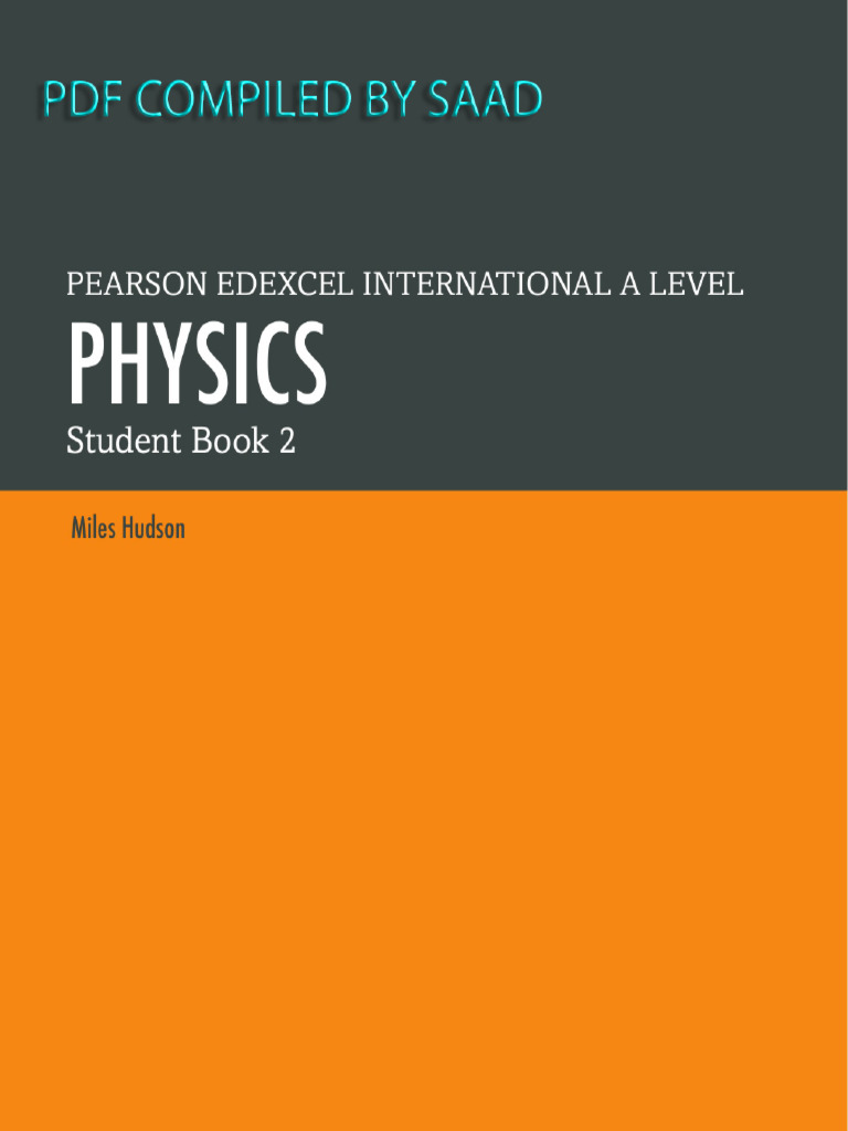 Edexcel IAL Physics Student Book 2 | PDF