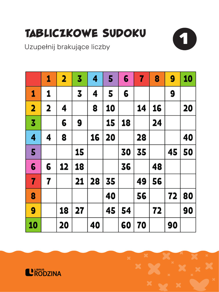 Tabliczkowe Sudoku Librus Rodzina | PDF