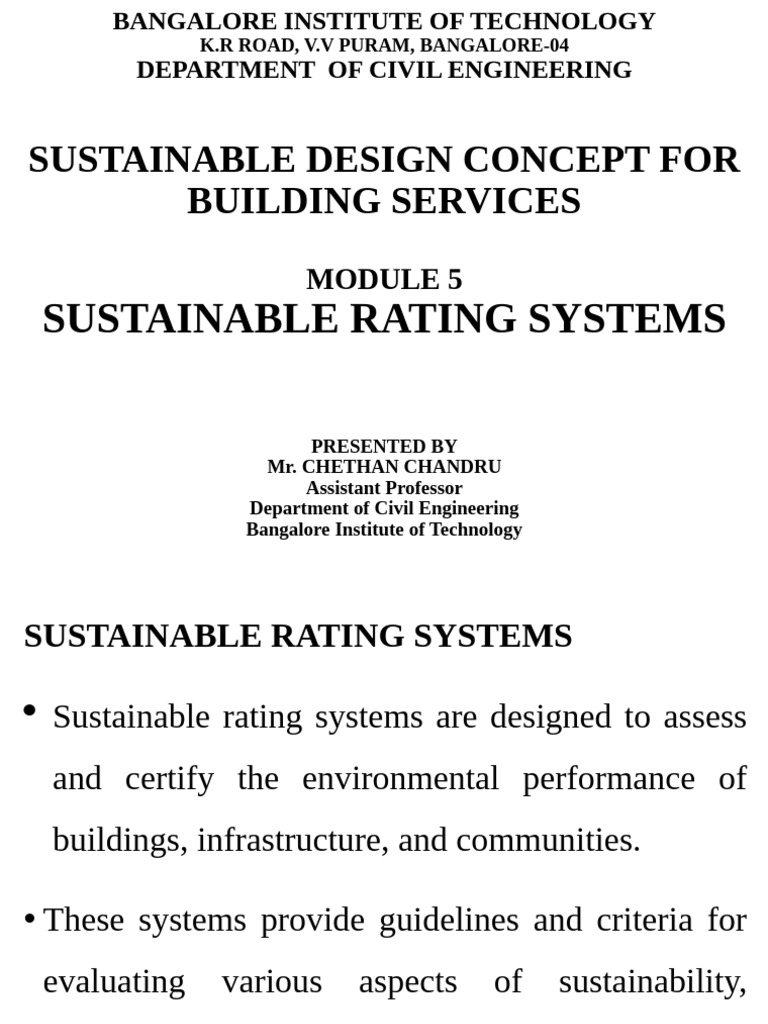 SDC MODULE 5 | PDF | Green Building | Efficient Energy Use