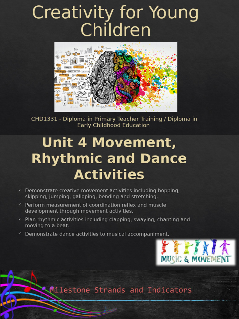 Creative Movement for Young Children | PDF