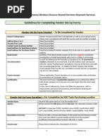 Vendor Enrollment Packet Guide | PDF | Limited Liability Company ...