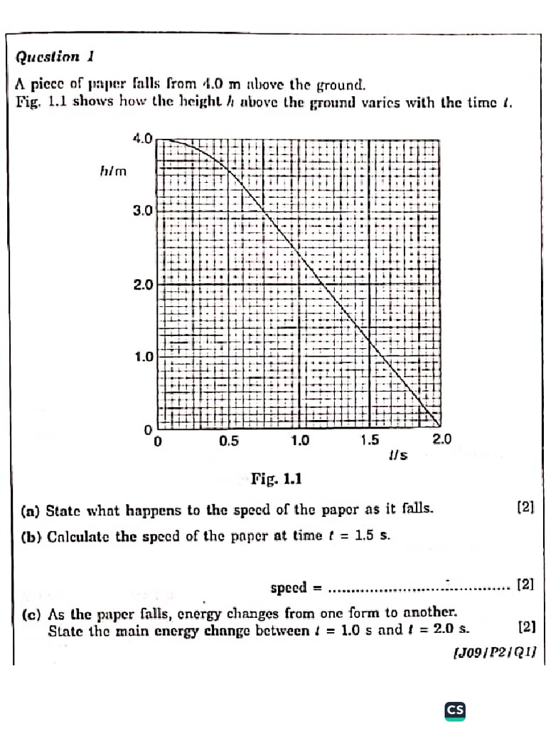 Motion Graphs Work Sheet | PDF