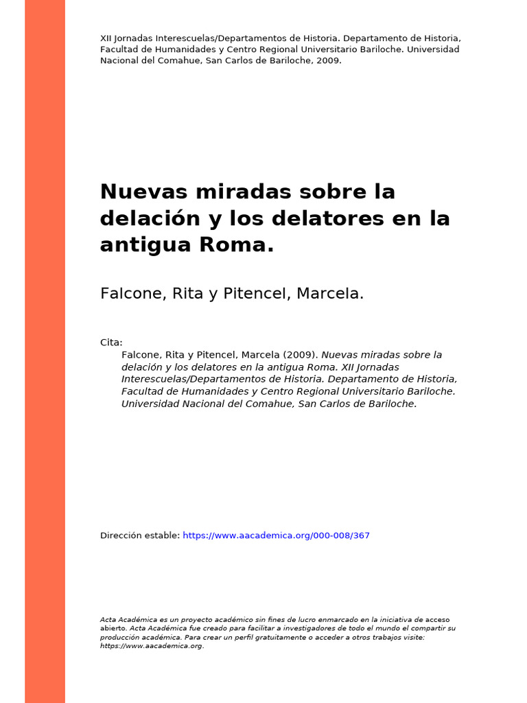 Falcone, Rita y Pitencel, Marcela (2009) - Nuevas Miradas Sobre La ...