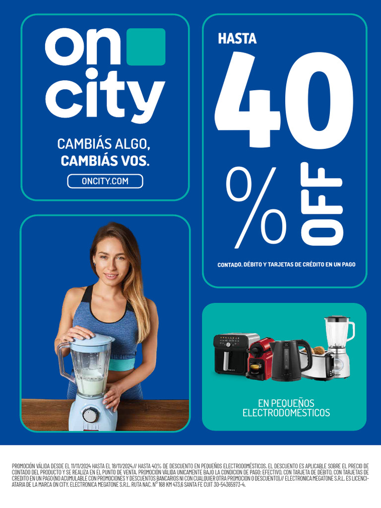 AFICHE A3 - Promos Semana Proxima - Pequeños Electros HASTA 18-11-2024 | PDF