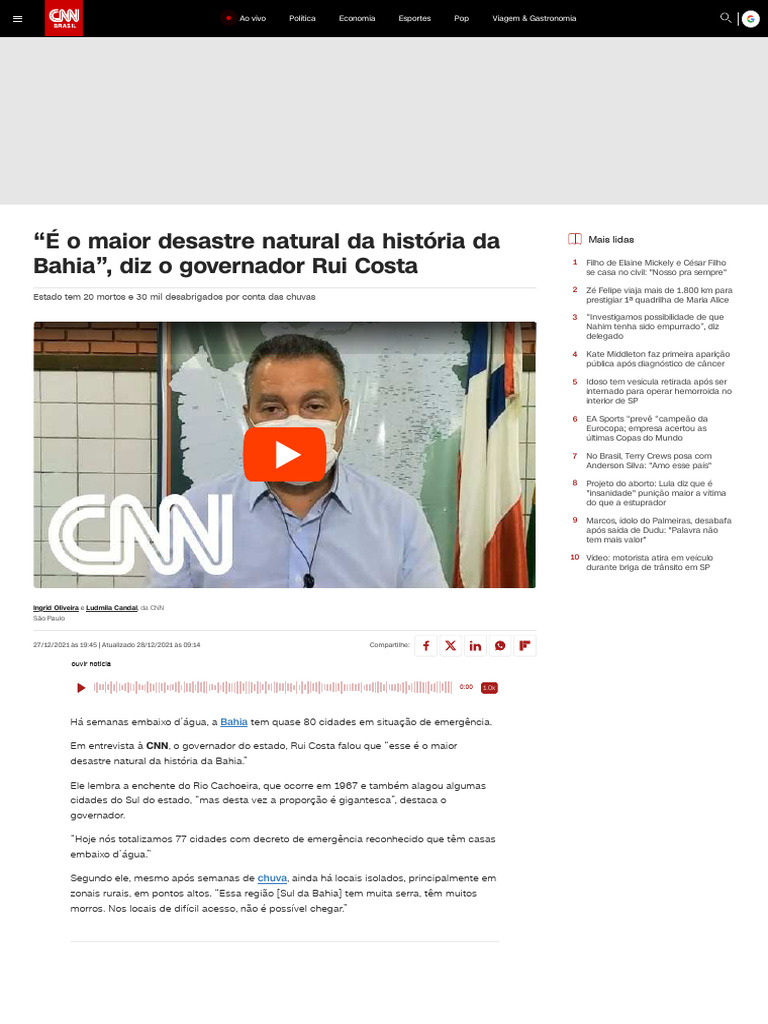 Reportagem 05 | PDF | Brasil | CNN