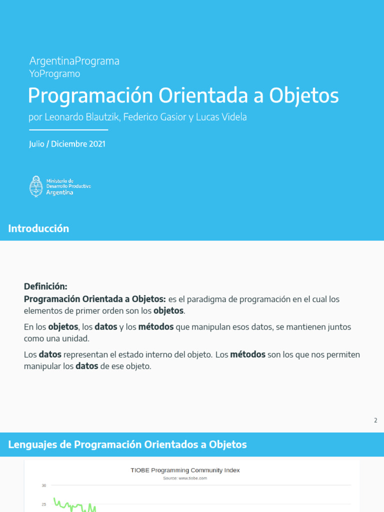 01-pilares-poo | PDF | Objeto (informática) | Programación orientada a objetos