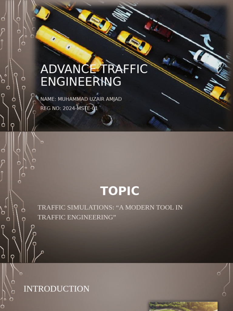 Advance Traffic Engineering | PDF