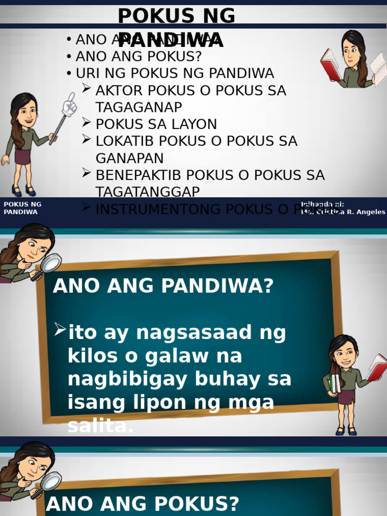 Pokus NG Pandiwa | PDF