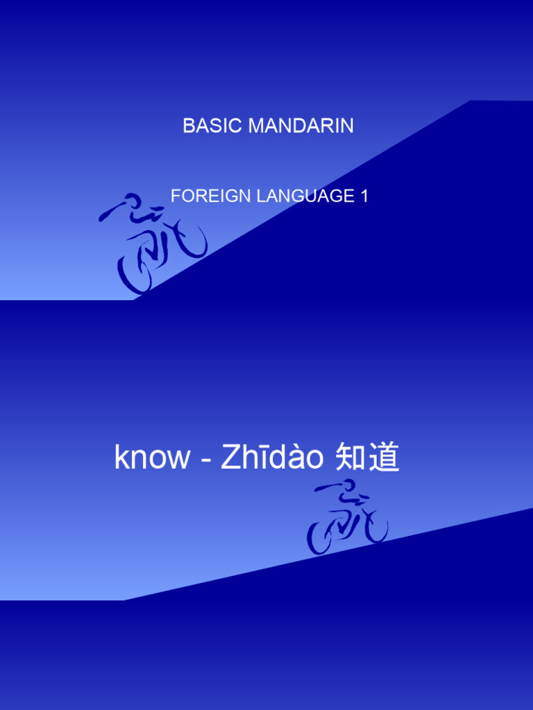 Basic Mandarin 2 Copy 2 | PDF