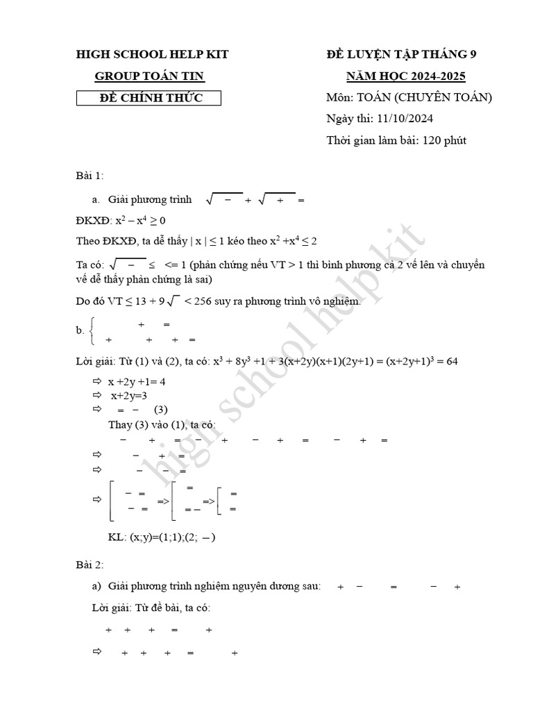 Đáp án đề kiểm tra HIGH SCHOOL HELP KIT | PDF