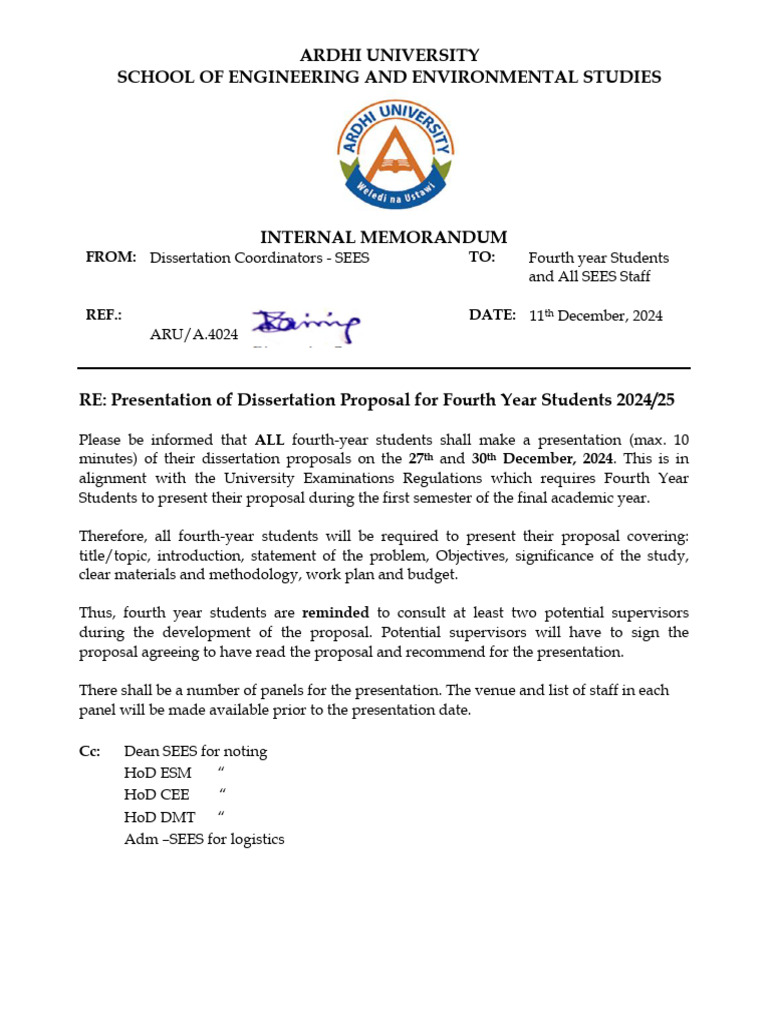 Proposal - Presentation 2024 - 25 | PDF