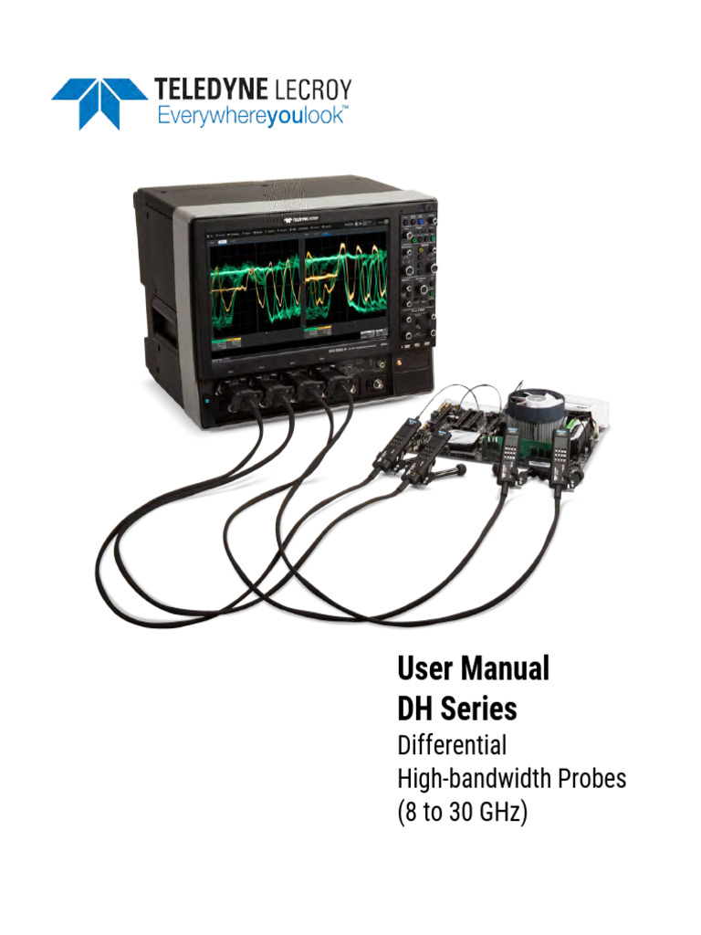 Dh Series Probes Manual Eng | PDF | Amplifier | Computer Engineering