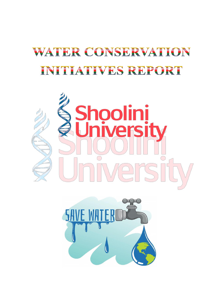 Water Conservation Report | PDF | Water | Sewage Treatment