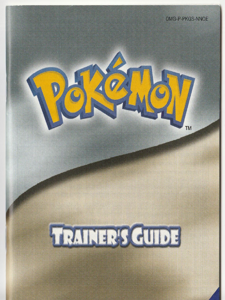 Pokemon Trainer's Guide - Pokemon Silber - Gold - Deutsch | PDF