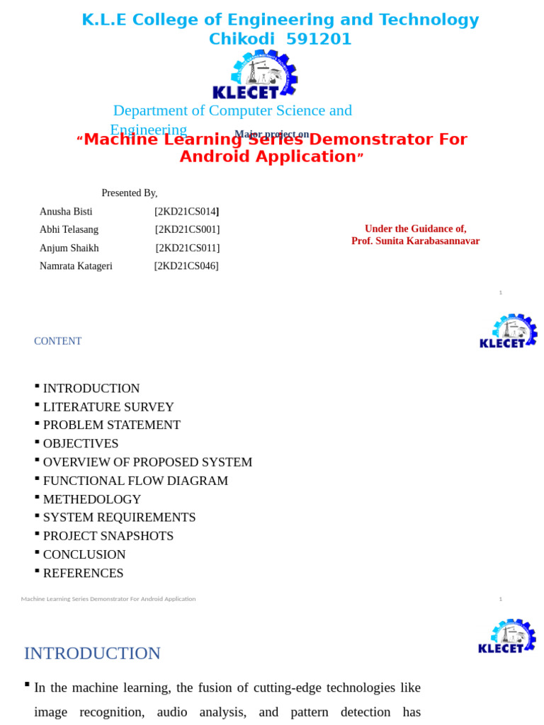 Major Project PPT | PDF | Machine Learning | Computing