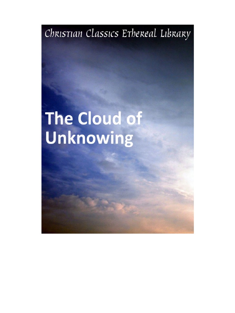 Cloud of Unknowing | PDF | Theoria | Mysticism