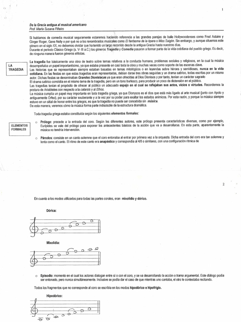 Musical Americano | PDF