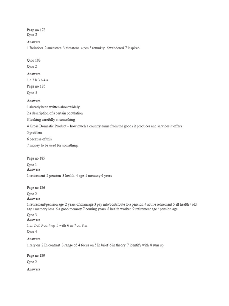 Chapter 10 Answer | PDF