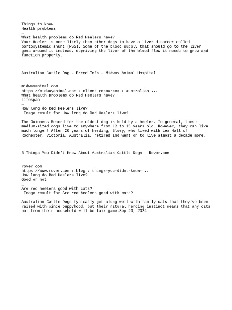 Class Note Better Scribd Canva Red Heelers Continued | PDF