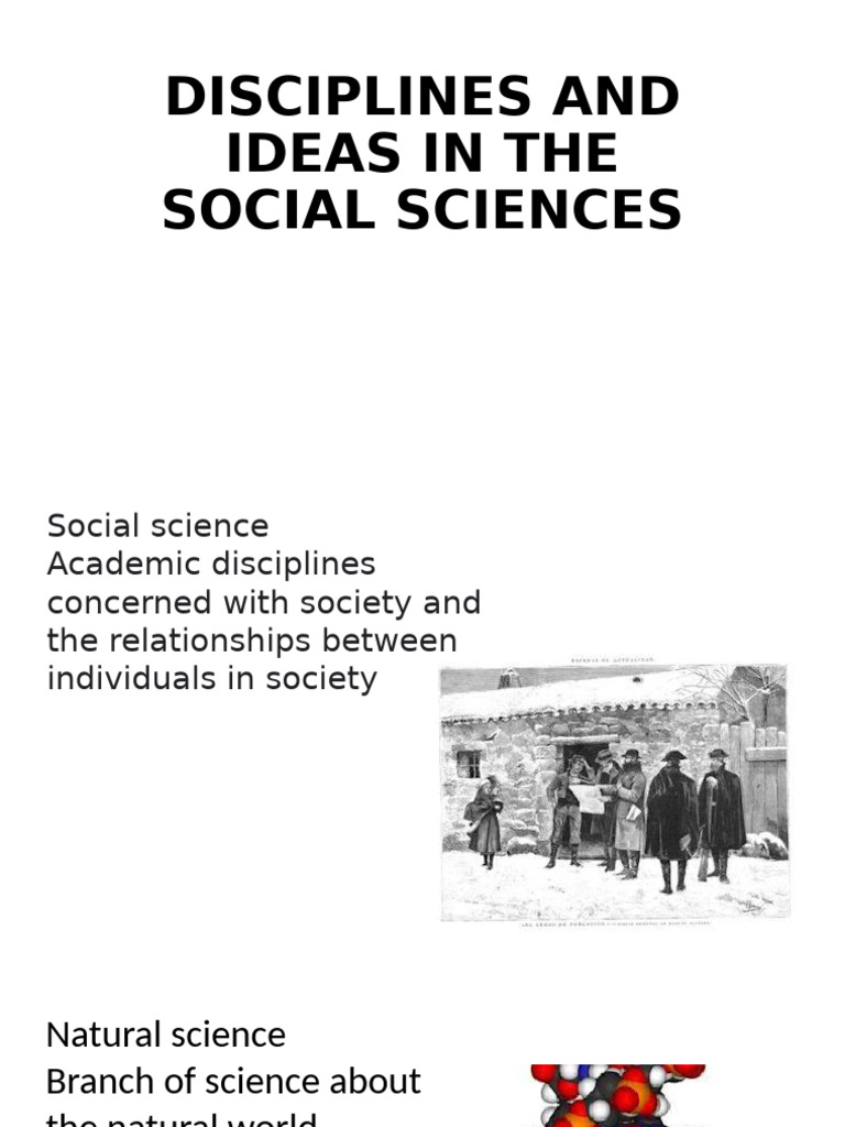 Overview of Social Science Disciplines | PDF | Social Sciences | Science
