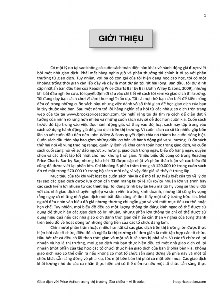 Trading Price Action Reversals Technical Analysis of Price Charts Bar ...