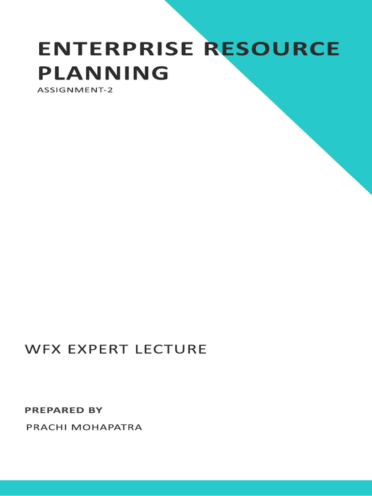 WFX Report | PDF | Cloud Computing | Enterprise Resource Planning