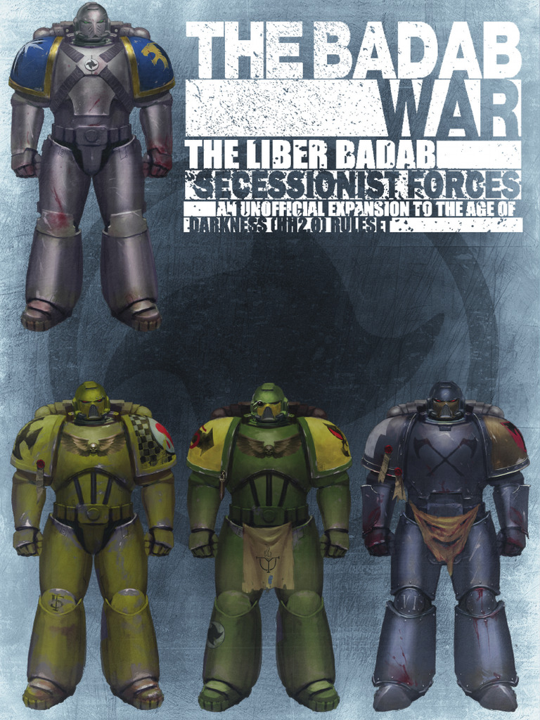 Liber Badab - Liber Seccesionists V1.6 | PDF | Roman Legion | Military