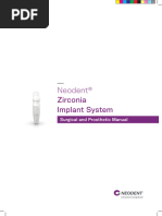 Neodent EasyGuide Surgical Manual | PDF | Dental Implant | Surgery