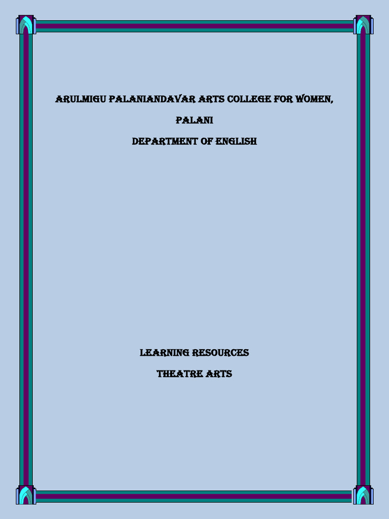 Understanding Dramatic Arts History | PDF | Theatre | Tragedy