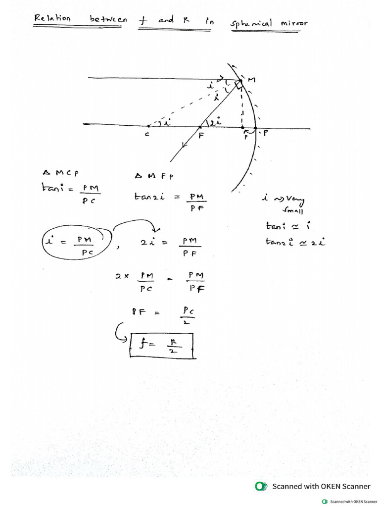 Optics Extra Problem | PDF