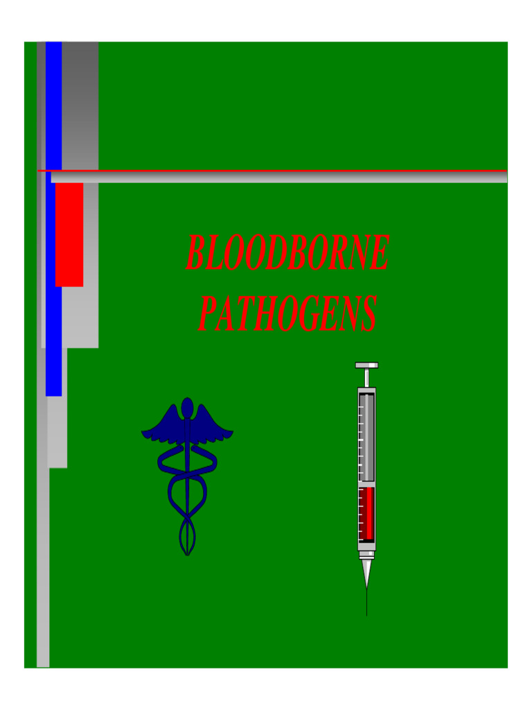 Bloodborne Pathogens | PDF | Infection | Hepatitis B