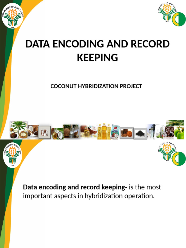 Data Encoding and Record Keeping | PDF | Pollination | Flowers