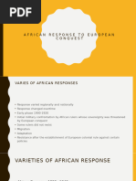 African Resistance to Colonial Rule | PDF | Unita | Angola