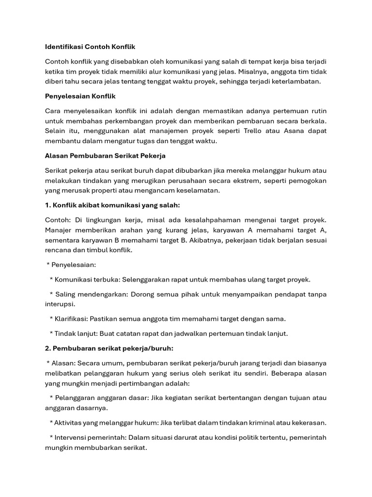 Disk 6 Hubungan Industrial | PDF