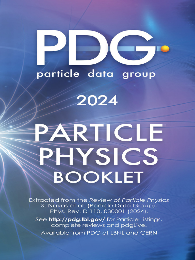 DB 2024 | PDF | Elementary Particle | Quark