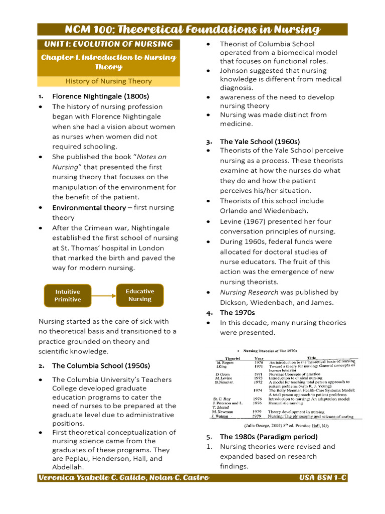 TFN Transes Prelims Galido Castro | PDF | Theory | Nursing