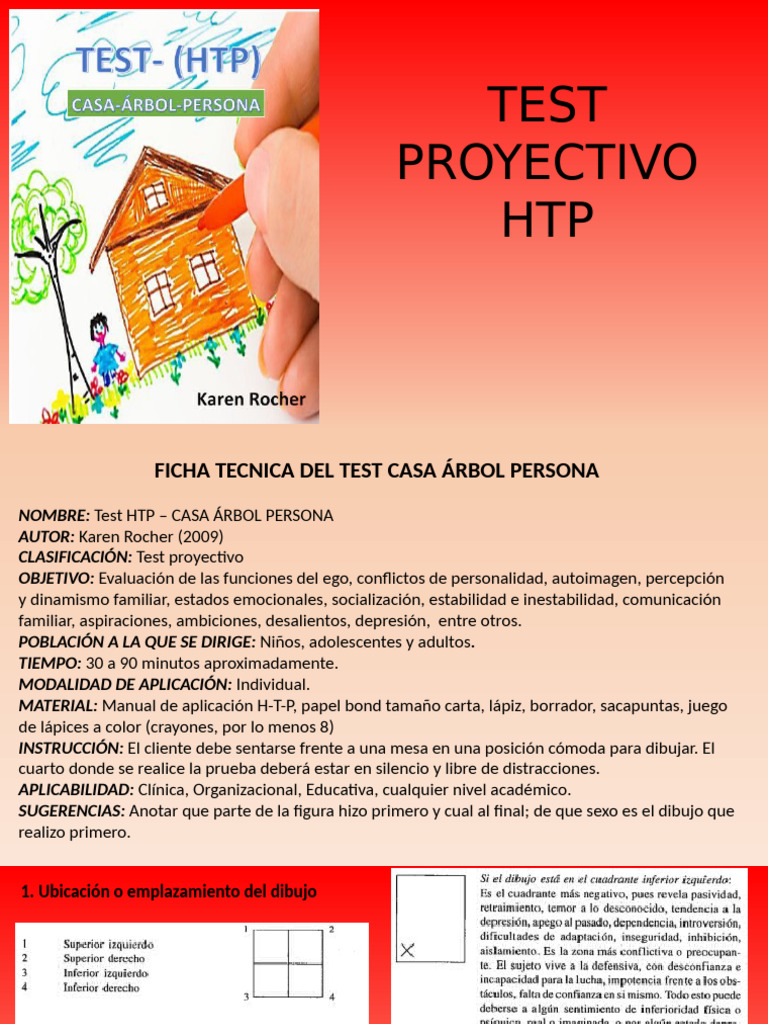 TEST PROYECTIVO HTP | PDF
