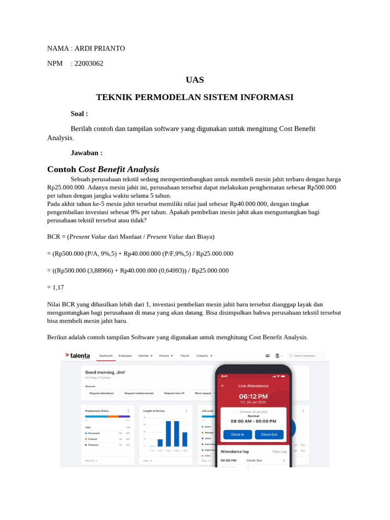Uas Permodelan Sistem (Ardi) | PDF