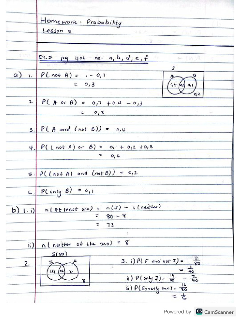 G10 - L5 answ Probability | PDF