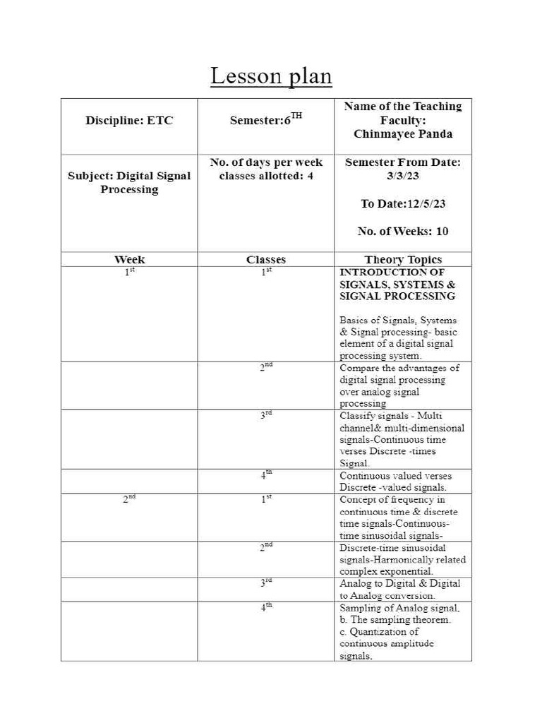 6th Etc Digital Signal Processing 11zon 1702706438 | PDF